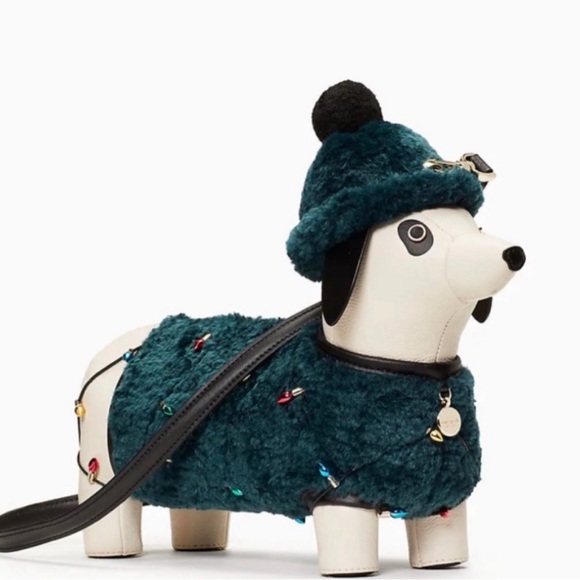 kate spade | Bags | Kate Spade Holiday Claude Dachshund Dogcrossbody ...